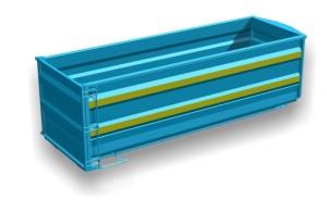 OPEN TOP CONTAINER - B J Scarlett - Timaru New Zealand